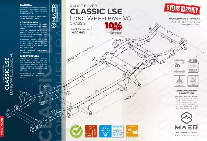 Land Rover Range Rover Classic Lse Chassis